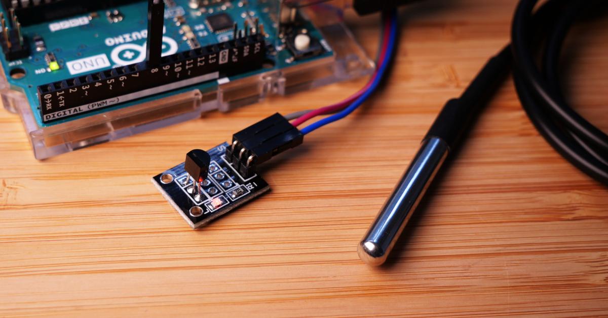 DS18B20 Temperature Sensor | DevXplained